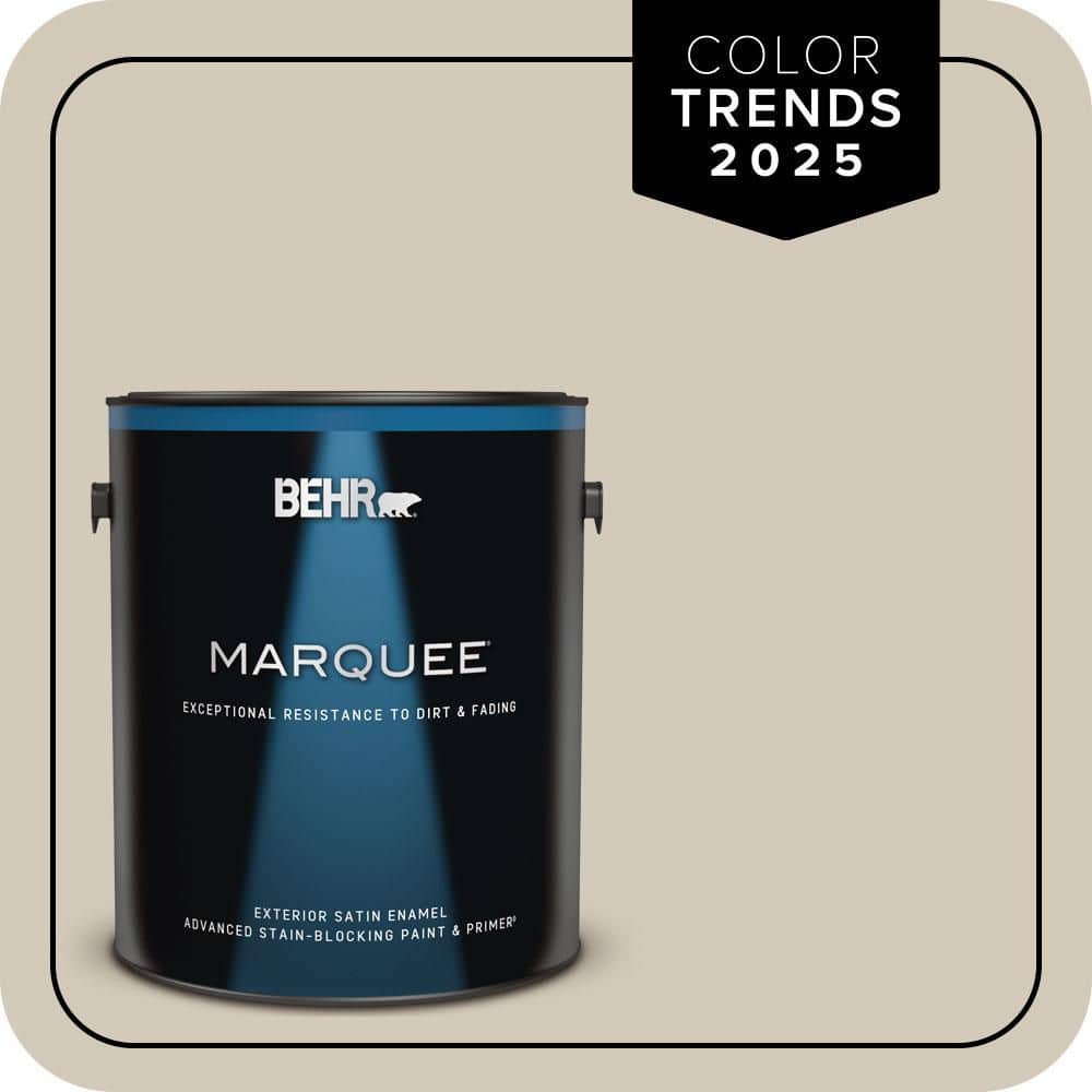 BEHR MARQUEE 1 gal. Designer Collection #DC-010 Even Better Beige Satin ...