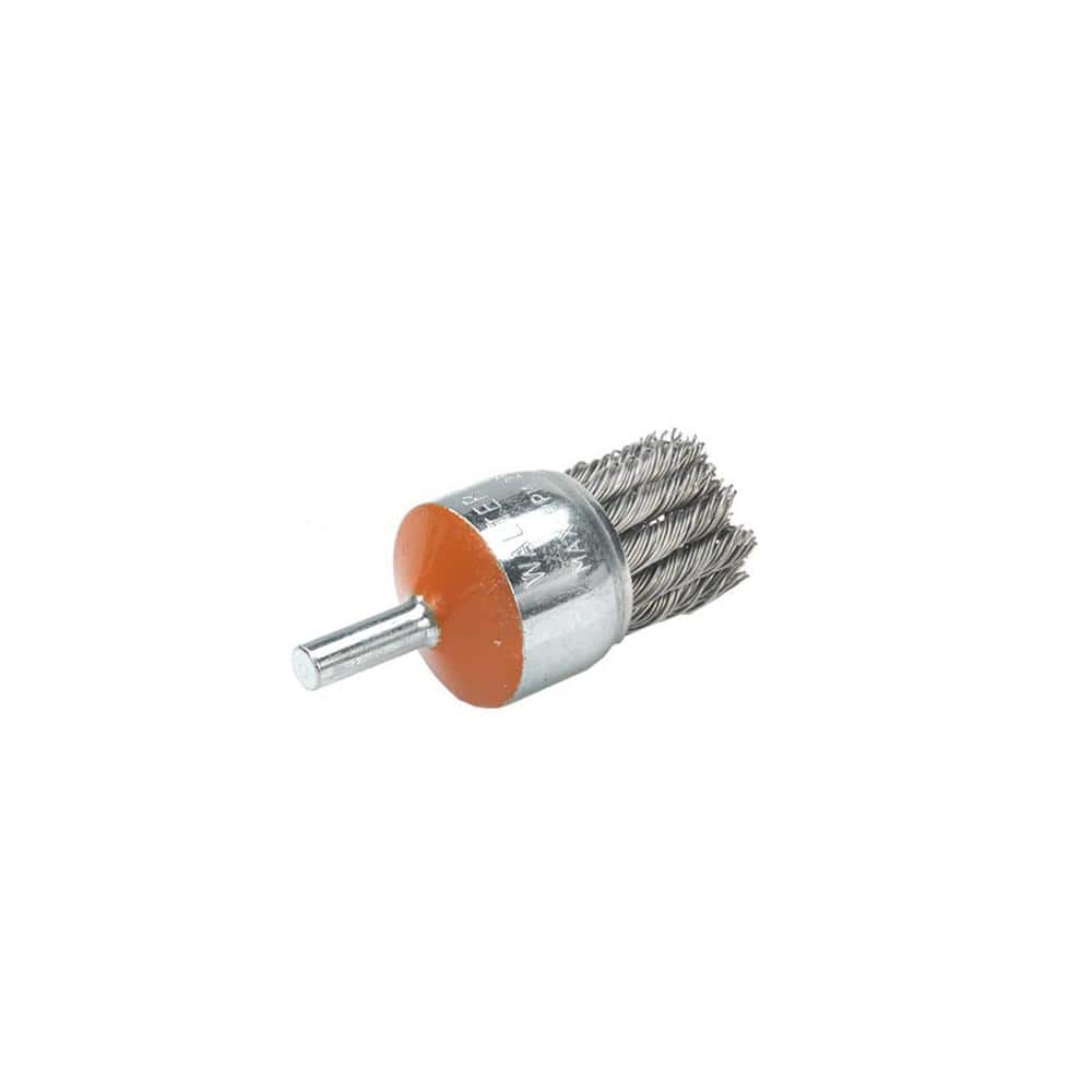 WALTER SURFACE TECHNOLOGIES 1-1/8 in. Mounted Brush Knot-Twisted Wires ...