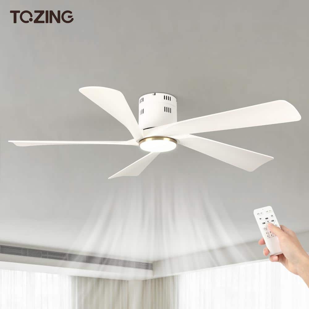 Have a question about TOZING 52 in. Modern Indoor White Low Profile ...