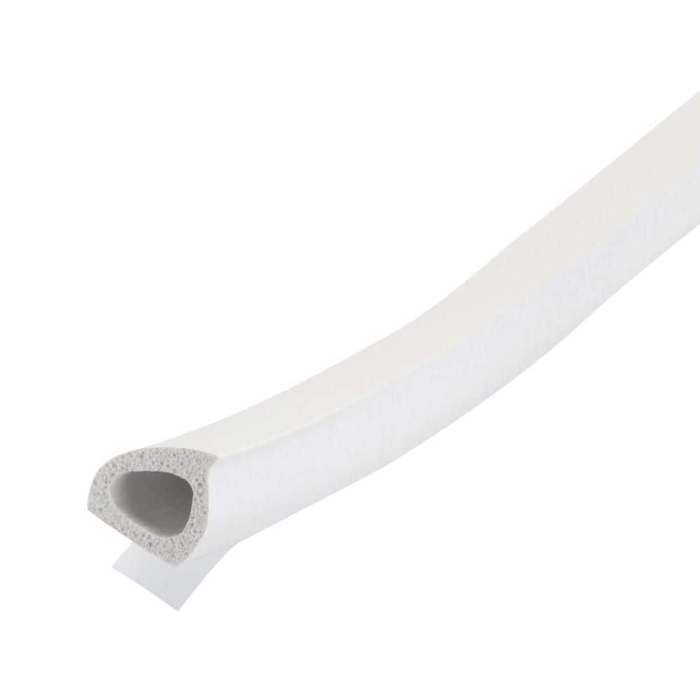 M-D Building Products 0.375 in. x 17 ft. White Silicone Rubber Window ...