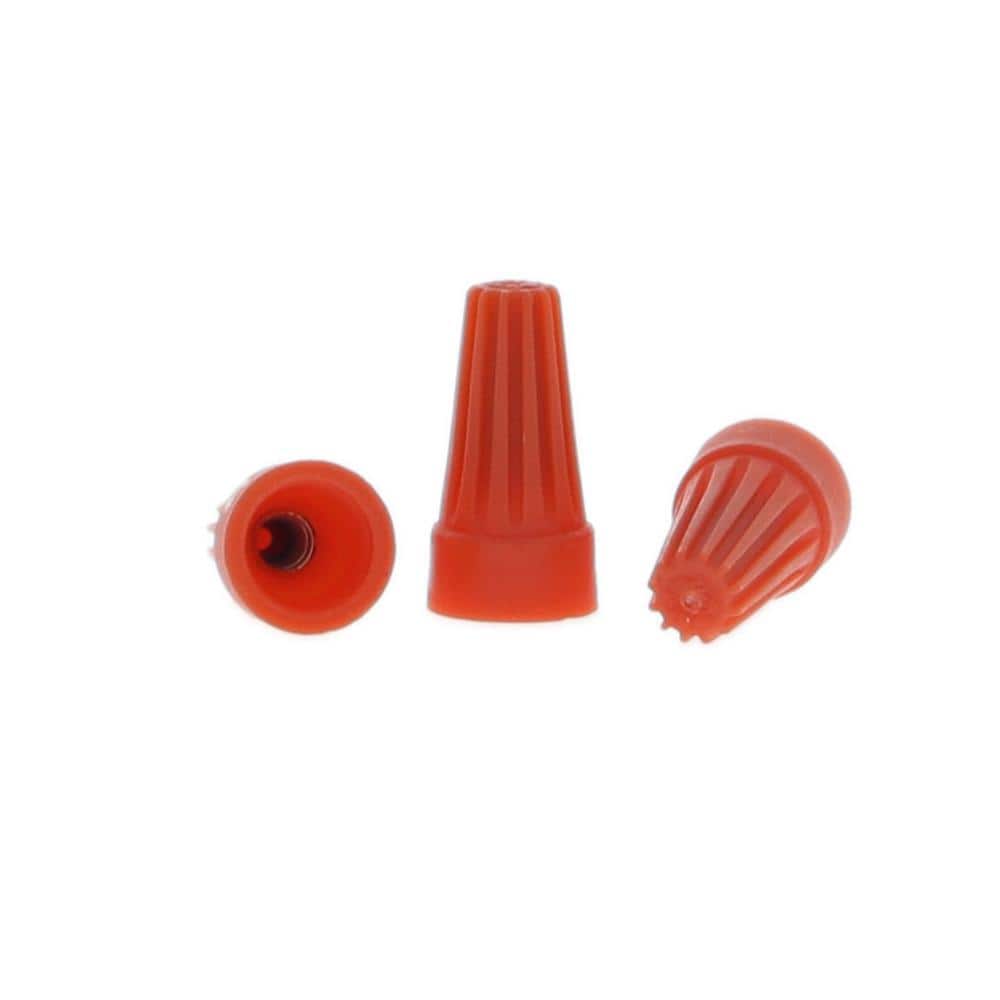 Commercial Electric Standard Wire Connectors, Orange (30-Pack) 778122 ...