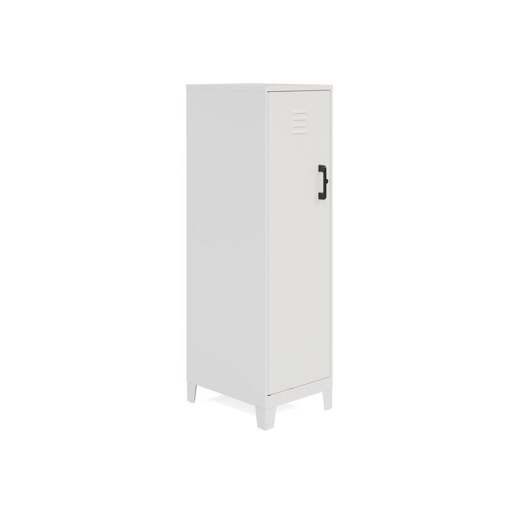 Space Solutions 4 Shelf Mini Storage Locker Cabinet with 3 in. Riser ...