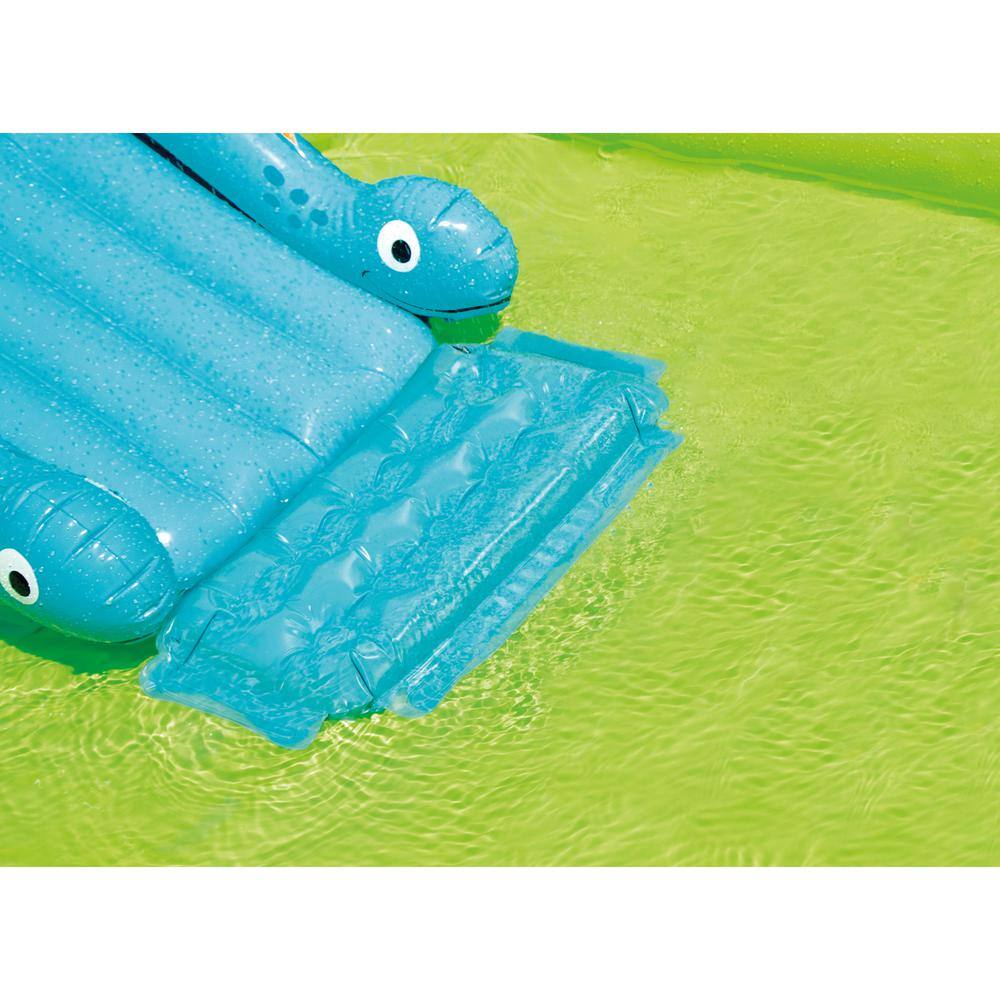 Buy Little Dino Dinosaur Plastic Themed Inflatable Backyard Pool Play ...