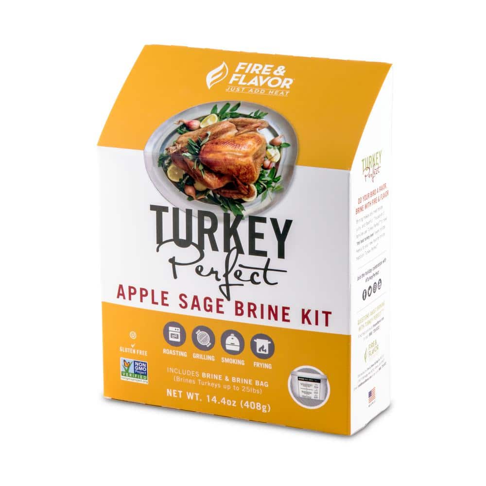 Fire and Flavor Turkey Perfect 14.4 oz. Apple Sage Herbs and Spices FFB139 - The Home Depot