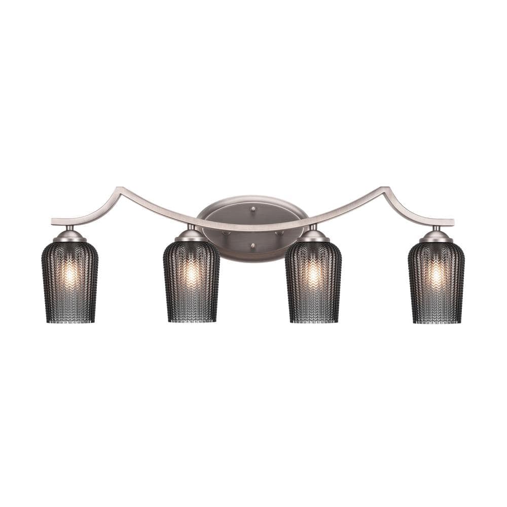 Cleveland 7.75 in. 1-Light Graphite Vanity Light 5R54GP4252 - The Home ...