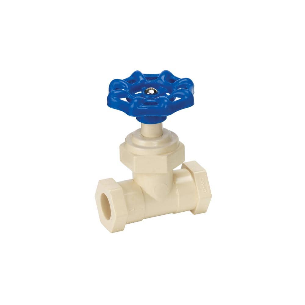 HOMEWERKS 1/2 in. Solvent x 1/2 in. Solvent CPVC Stop Valve VSVCPVE3B ...