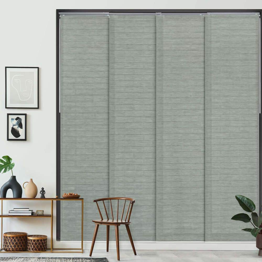 Godear Design Blushing Hippo Adjustable Sliding Panel Track Blinds ...