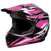 Raider Large, GX3 Youth Pink MX Helmet 2131315 - The Home Depot