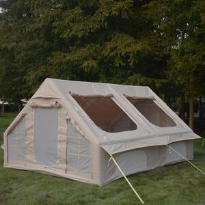 Oyezvary 9 ft. x 12 ft. Beige Gazebo with a cozy canopy top 28CSA10 ...
