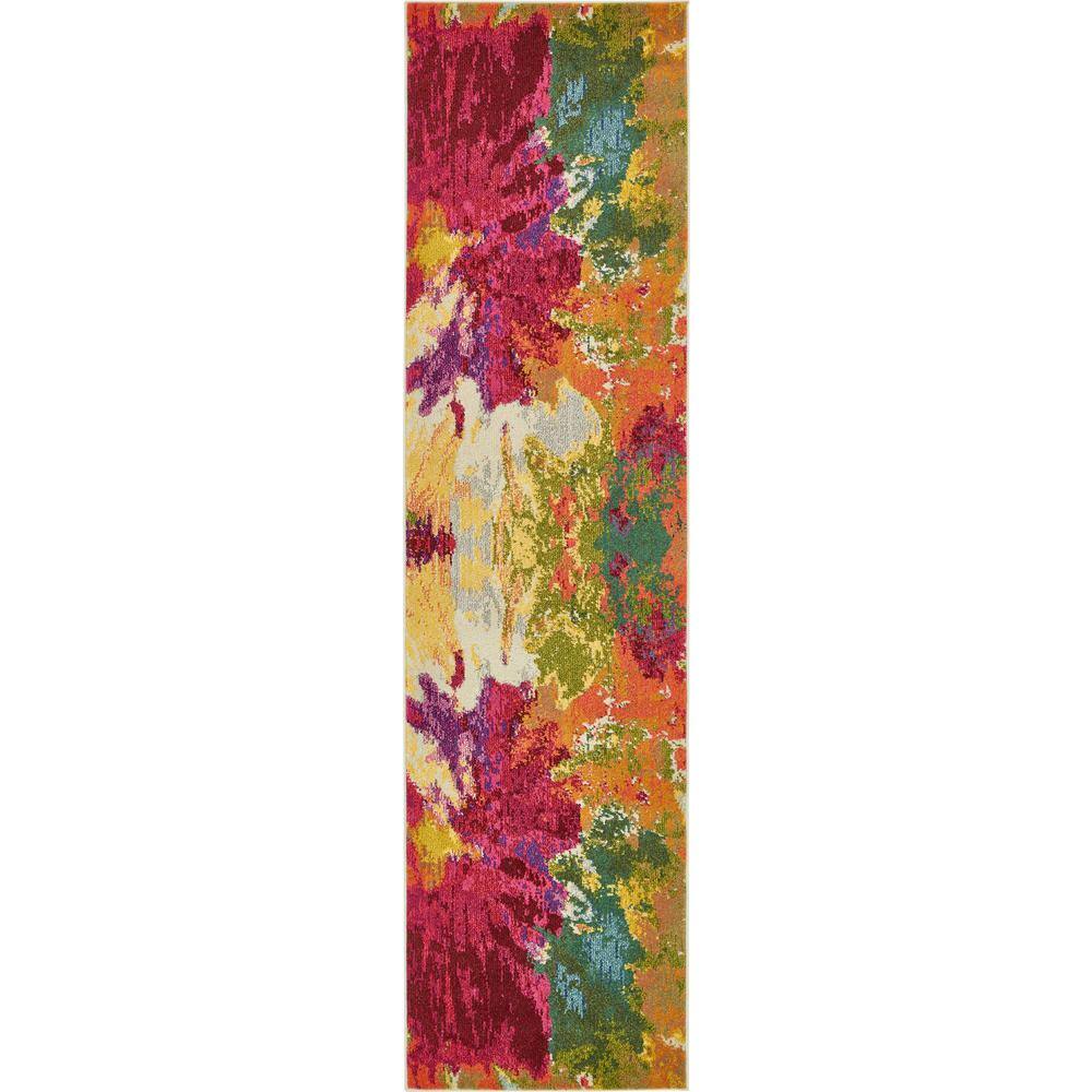 Unique Loom Estrella Apollo Multi 2' 8 x 10' 0 Runner Rug 3134305 - The ...