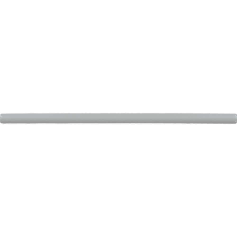 Daltile Stencil Grey 1/2 in. x 12 in. Glazed Ceramic Jolly Tile Trim (0 ...