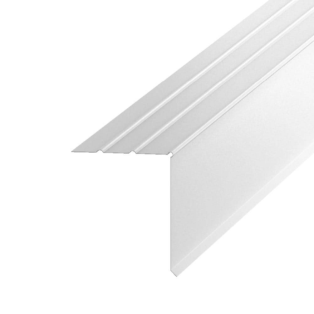 Amerimax Home Products C5.5 x 10 ft. White Aluminum Drip Edge Flashing ...
