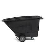 Rubbermaid Commercial Products 3/4 cu. yd. Utility Duty Tilt Truck, Structural Foam Molded ...