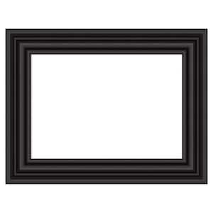 Amanti Art Colonial Black 18 in. x 24 in. Polystyrene Framed Dry Erase ...