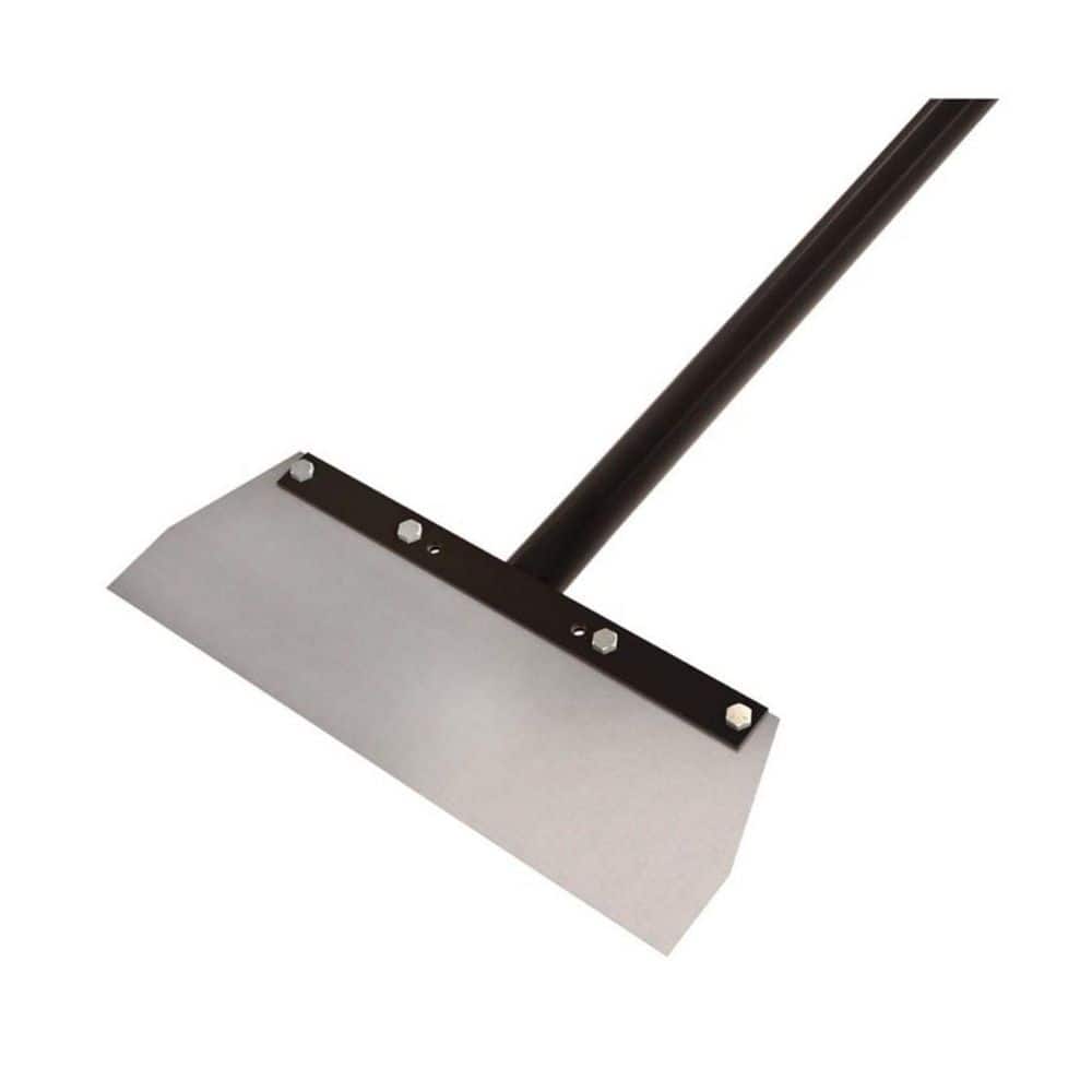 Bon Tool Macho 14 in. W Square Steel Blade Floor Scraper with 60 in ...