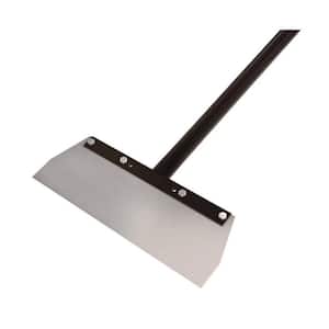 QEP 7 in. Wide Floor Scraper and Stripper with 48 in. Handle and Foot ...