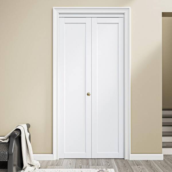 Reviews for EH PUERTA 36 in. x 80 in. 1-Lite Panel Solid Core White ...