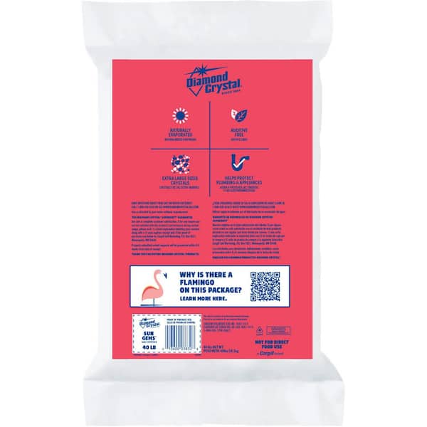 Diamond Crystal Sun Gems 40 lbs. Water Softener Salt 100012437 - The ...