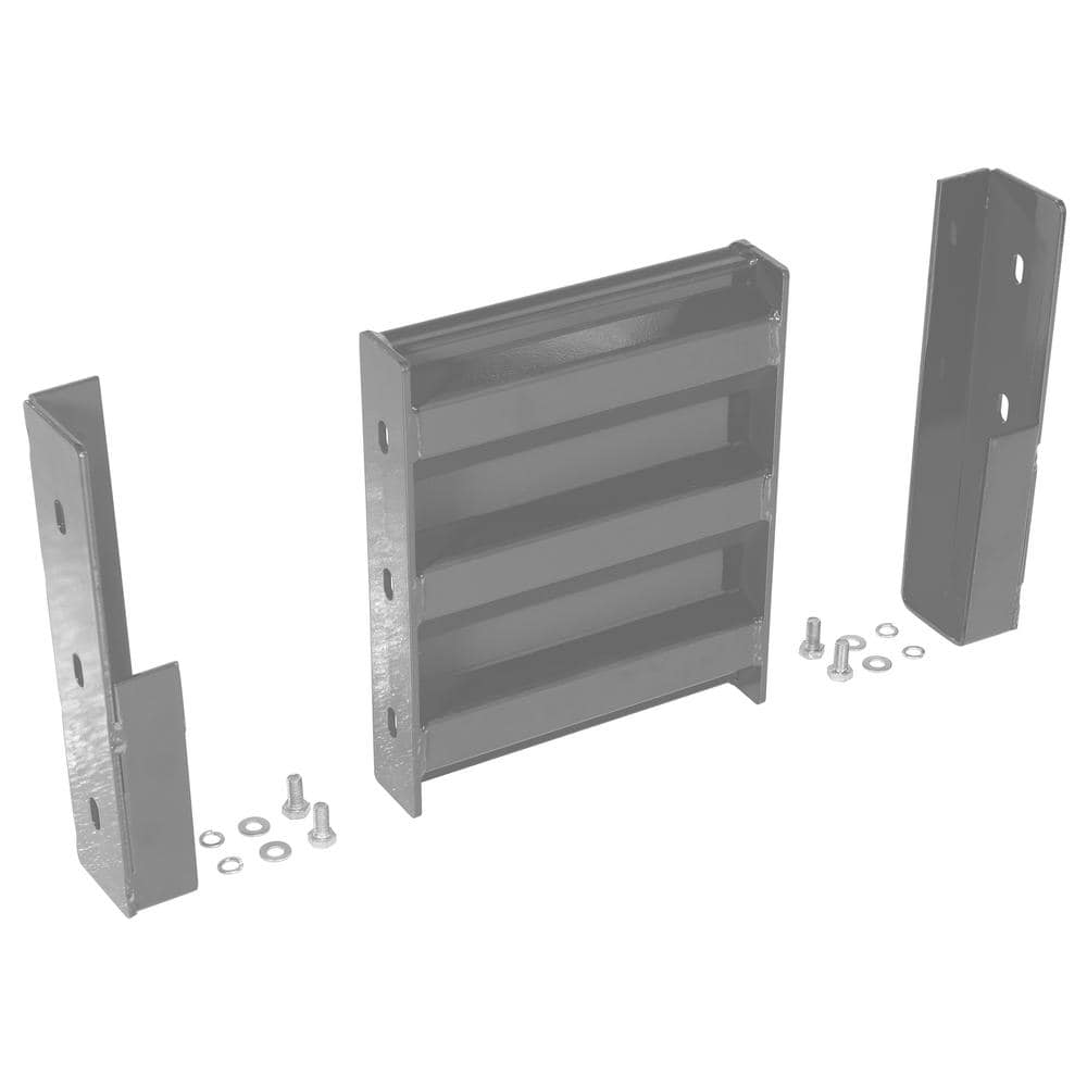 Vestil 1 ft. Gray Semi Gloss Drop-In Style Guard Rail GR-F3R-DI-1-GYSG ...