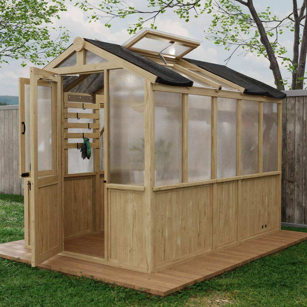 EAGLE PEAK 7.8 ft. x 9.5 ft. 50% Black Sun Shade Cloth with Grommets ...