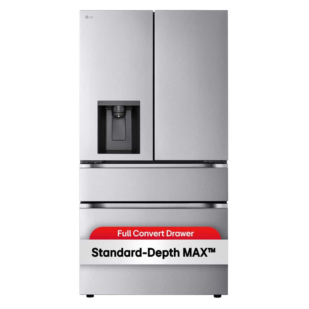 LG 29 cu. ft. Standard-Depth MAX 4-Door French Door Refrigerator in ...