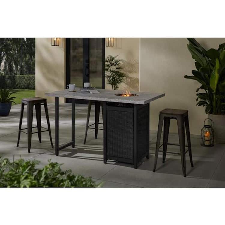 Hampton Bay Victoria Firepit Table – BrickSeek