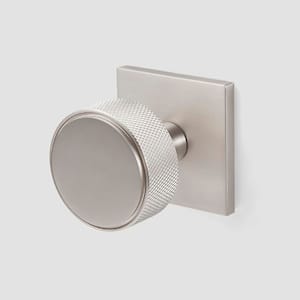 McBowery Taylor Polished Chrome Modern Heavy Duty Knurled Interior Door ...