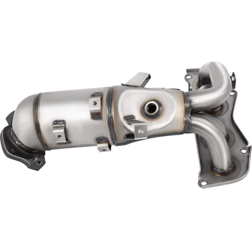 SKYSHALO Catalytic Converter, High Flow Cat Stainless Steel Cat ...