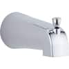 Delta Foundations 5-3/8 in. Metal Pull-Up Diverter Tub Spout in Chrome ...