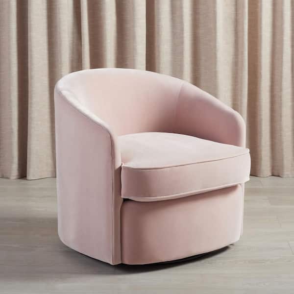 SAFAVIEH Lesley Light Pink Accent Chair KNT4110C - The Home Depot