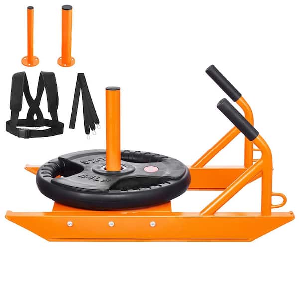 SKYSHALO Weight Training Pull Sled Fitness Strength Speed Training Sled ...