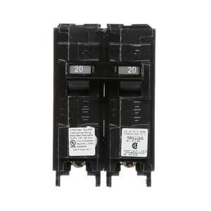 Siemens 20 Amp 2-Wire Common Trip Switch Neutral Breaker QG220 - The ...