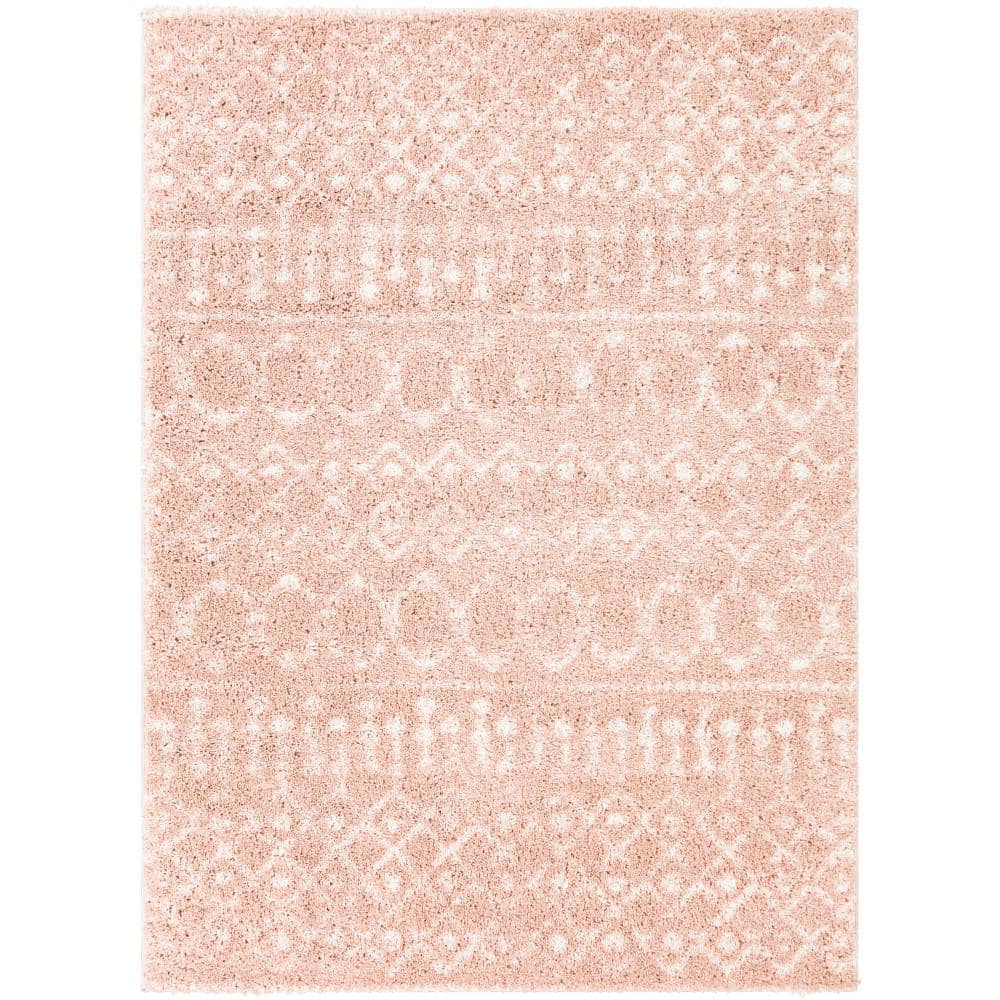 Livabliss Sherrell Blush 8 ft. x 10 ft. Indoor Area Rug S00161032686 ...