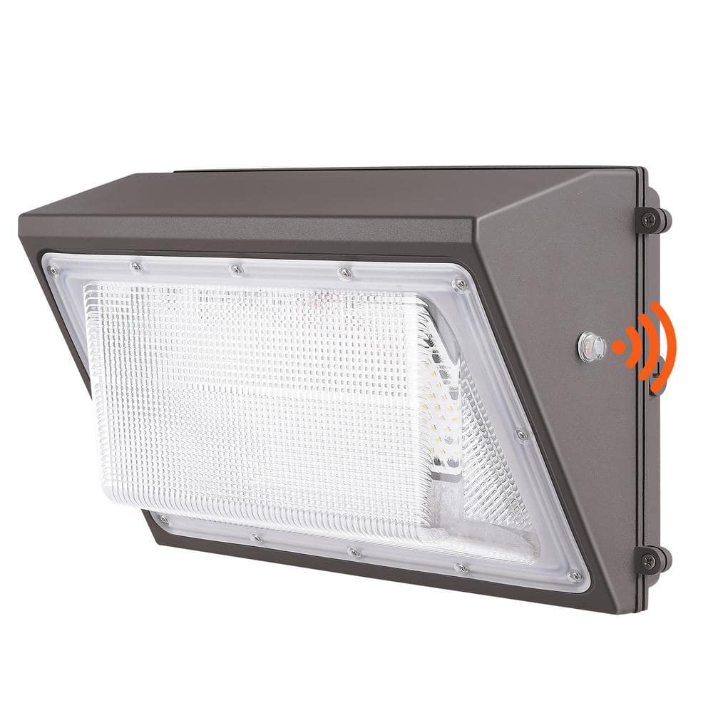 VEVOR LED Wall Pack Lights 120-Watt Integrated LED Gray Dusk to ...