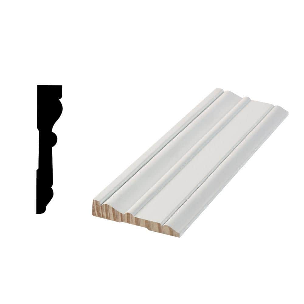 Woodgrain Millwork WG LC11 - 3-1/2 in. x 11/16 in. Primed Finger ...