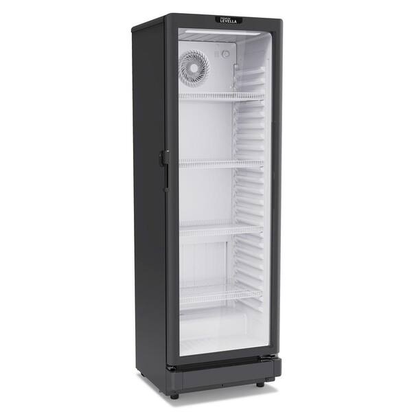 Premium LEVELLA 8.5 cu. ft. Commercial Upright Display Refrigerator ...