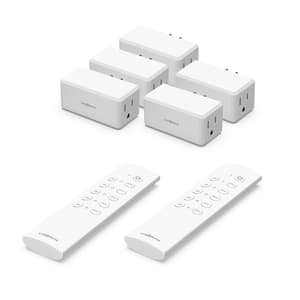 Commercial Electric Wireless Indoor Remote Control AC/DC Adapter, White ...