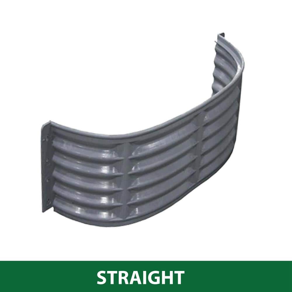 SHAPE PRODUCTS 37 in. W x 12 in. D x 12 in. H Straight Plastic Area ...