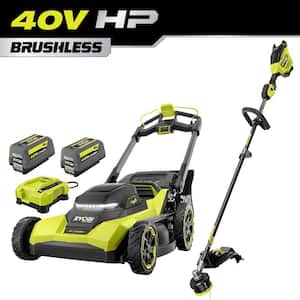 ECHO 21 in. 56-Volt Cordless Battery Walk Behind Push Lawn Mower with ...