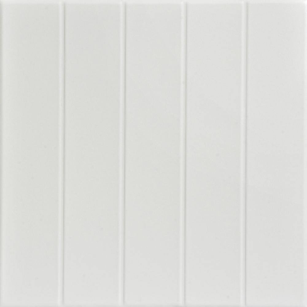 Reviews for A La Maison Ceilings Bead Board Dove White 1.6 ft. x 1.6 ft ...