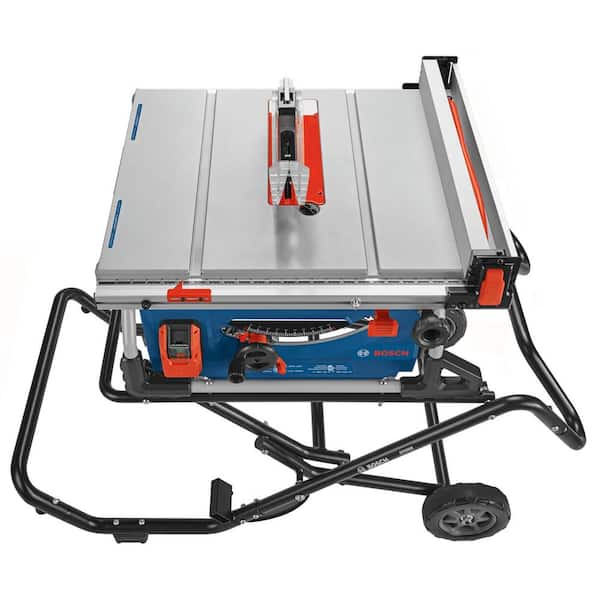 Bosch 15 Amp Corded 10 in. Jobsite Table Saw with Gravity Rise Stand GTS15 10 The Home Depot