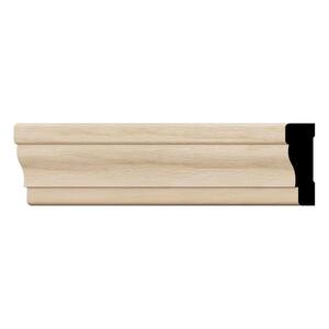 Ekena Millwork WM376 0.69 in. D x 2.25 in. W x 96 in. L Wood (Poplar ...