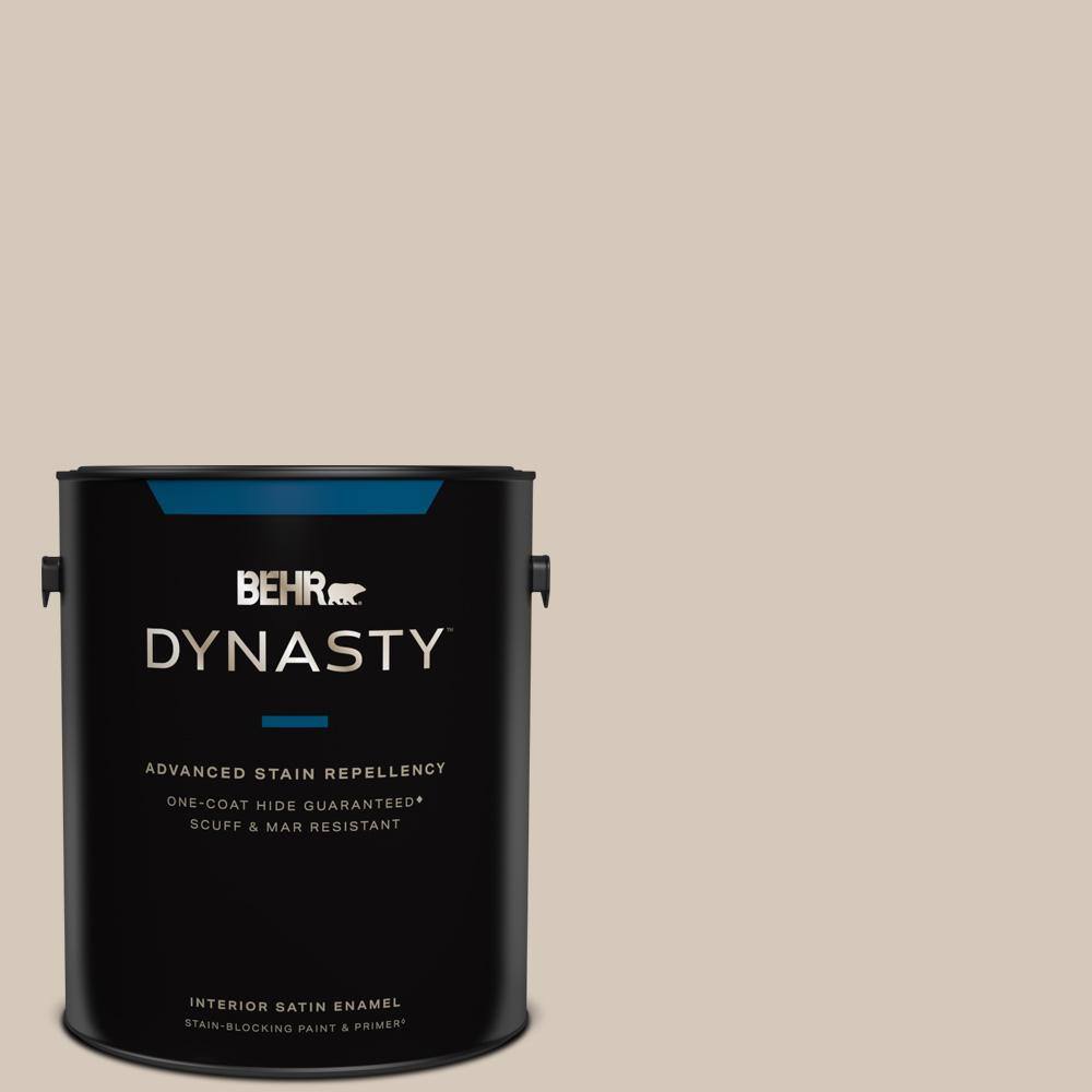 BEHR DYNASTY 1 gal. #N230-2 Old Map Satin Enamel Stain-Blocking ...