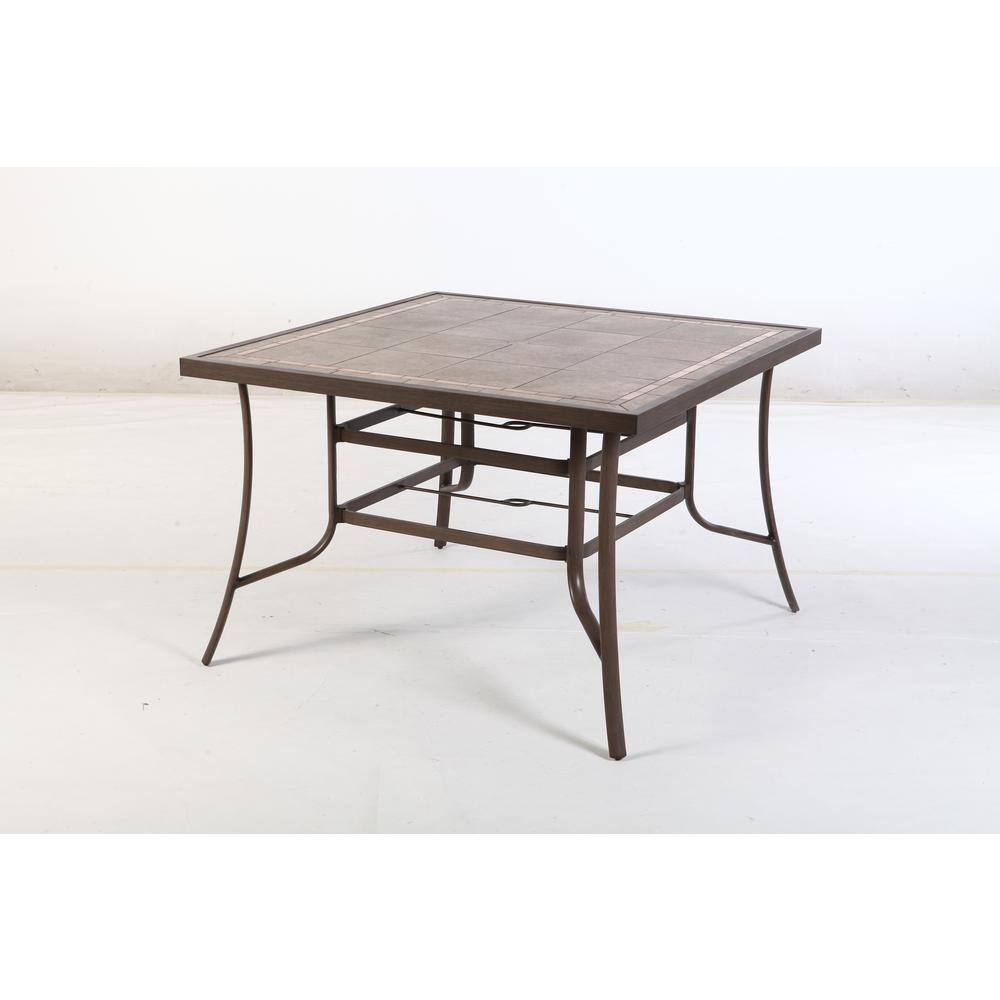 Home decorators collection sun valley aluminum outdoor bar height dining set with sunbrella sling store