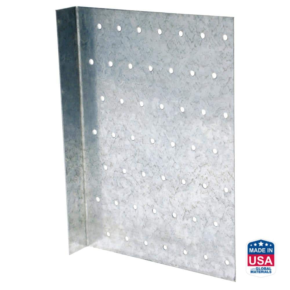 Simpson Strong-Tie TPA 5 in. x 7 in. 20-Gauge Galvanized Tie Plate ...