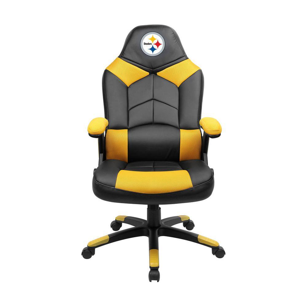 IMPERIAL Pittsburgh Steelers Black PU Oversized Gaming Chair IMP 134 ...