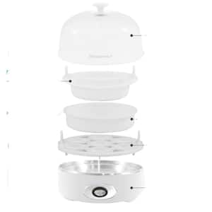 Elite Gourmet 7-Eggs Purple Easy Egg Cooker with Poaching Tray EGC007P ...