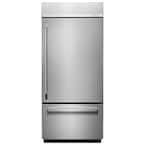 KitchenAid 20.9 cu. ft. Built-In Bottom Freezer Refrigerator in ...