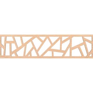 Ekena Millwork Victory Fretwork 0.25 in. D x 47 in. W x 12 in. L Red ...