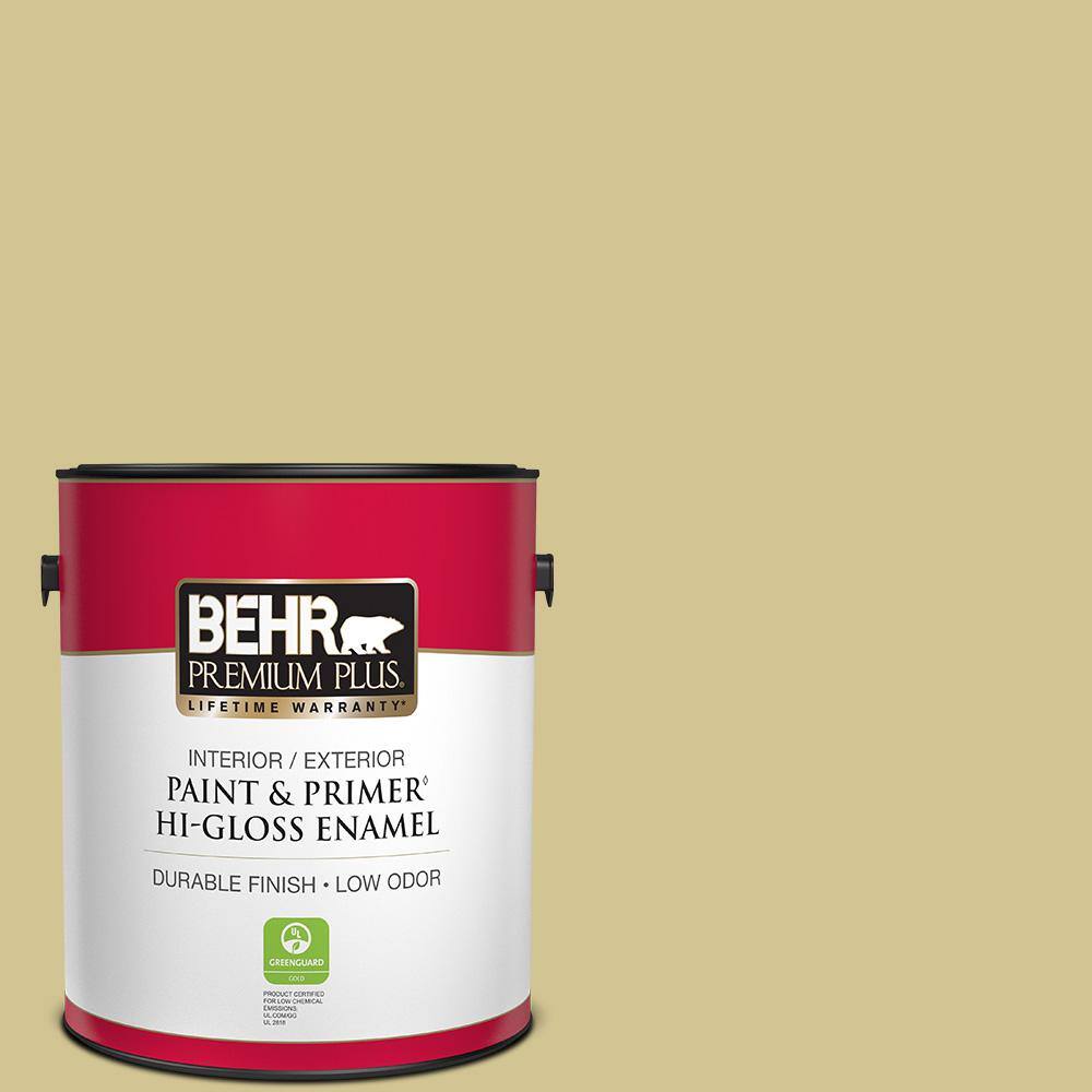 Reviews for BEHR PREMIUM PLUS 1 gal. #M310-4 Almondine Hi-Gloss Enamel ...